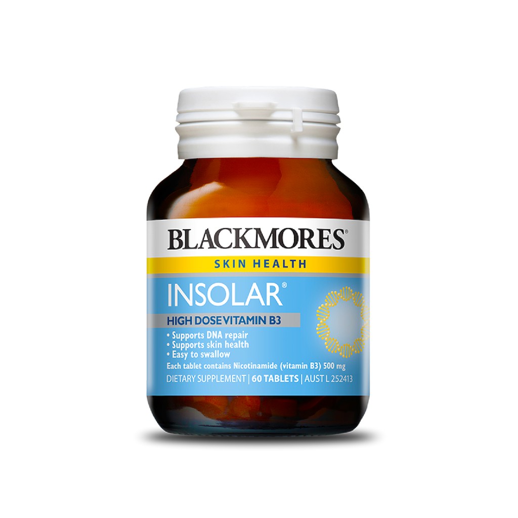 Blackmores insolar (แบล็คมอรส์ อินโซล่า) 60 เม็ด | Shopee Thailand
