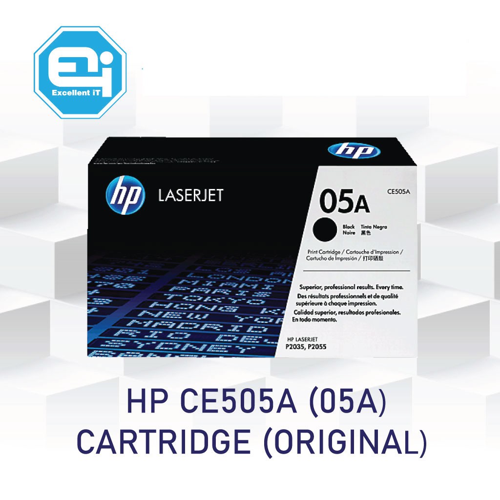 HP CE505A (05A) LASER TONER CARTRIGDE (ORIGINAL) | Shopee Thailand