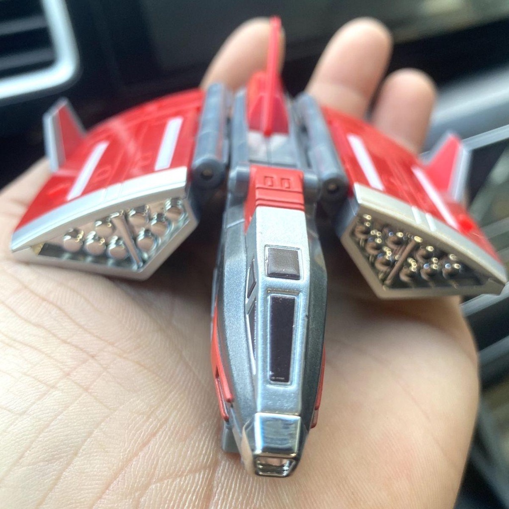☽Gaia Ultraman Combat Airplane Sig Alloy Transforming Toy Model ...