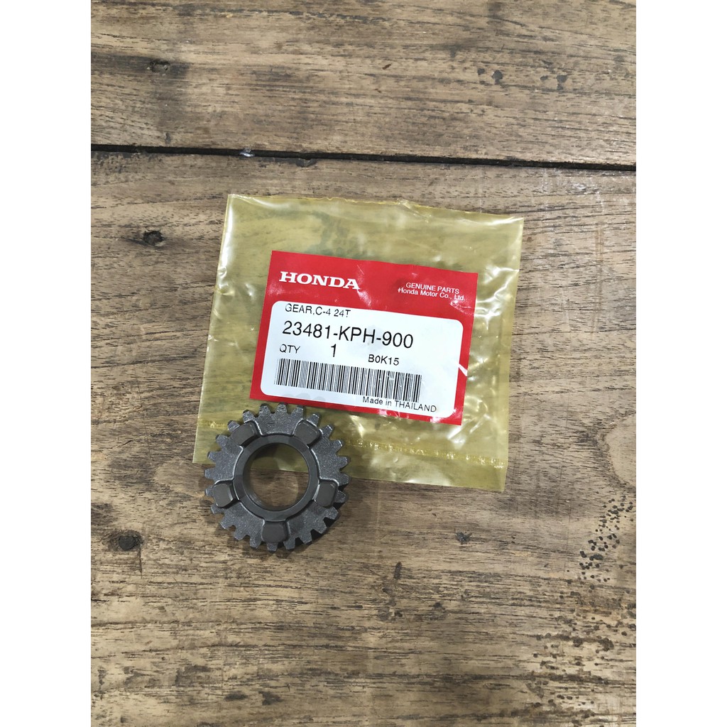 ( 23481-KPH-900 ) เฟืองเกียร์ 4 (24ฟัน) เวฟ125 แท้ฮอนด้า | Shopee Thailand