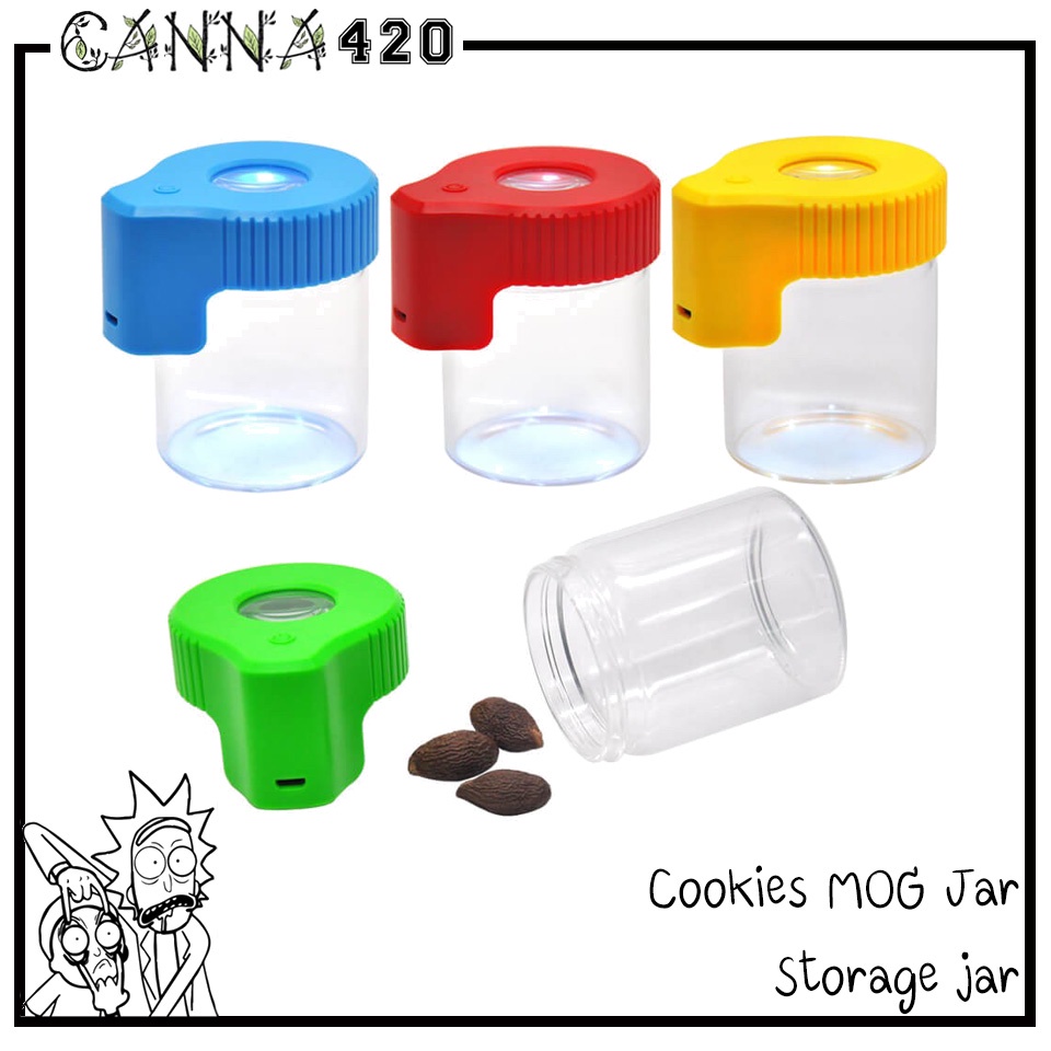 [เปิดไฟไม่ได้ โล๊ะสต๊อค] Cookies Mag Jar Storage jar กระปุกโหล ส่องได้ ...