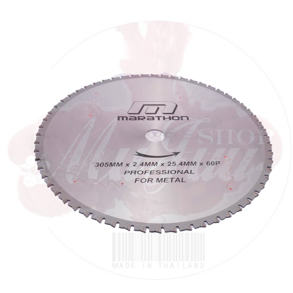 MARATHON METAL ใบเลื่อยตัดเหล็ก 12” ใบตัดเหล็ก12” ใบวงเดือน ใบตัดเหล็ก 12 นิ้ว ใบตัดเหล็ก 12 ...