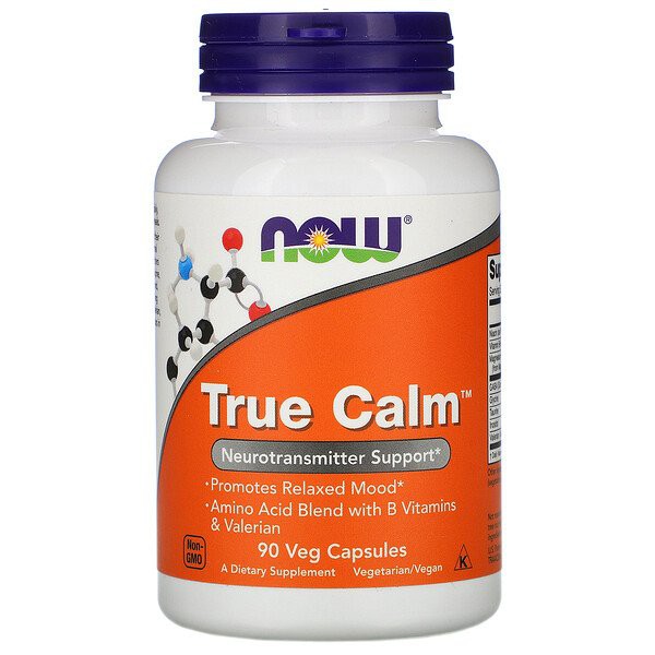 Now Foods, True Calm, 90 Veg Capsules พร้อมส่ง | Shopee Thailand