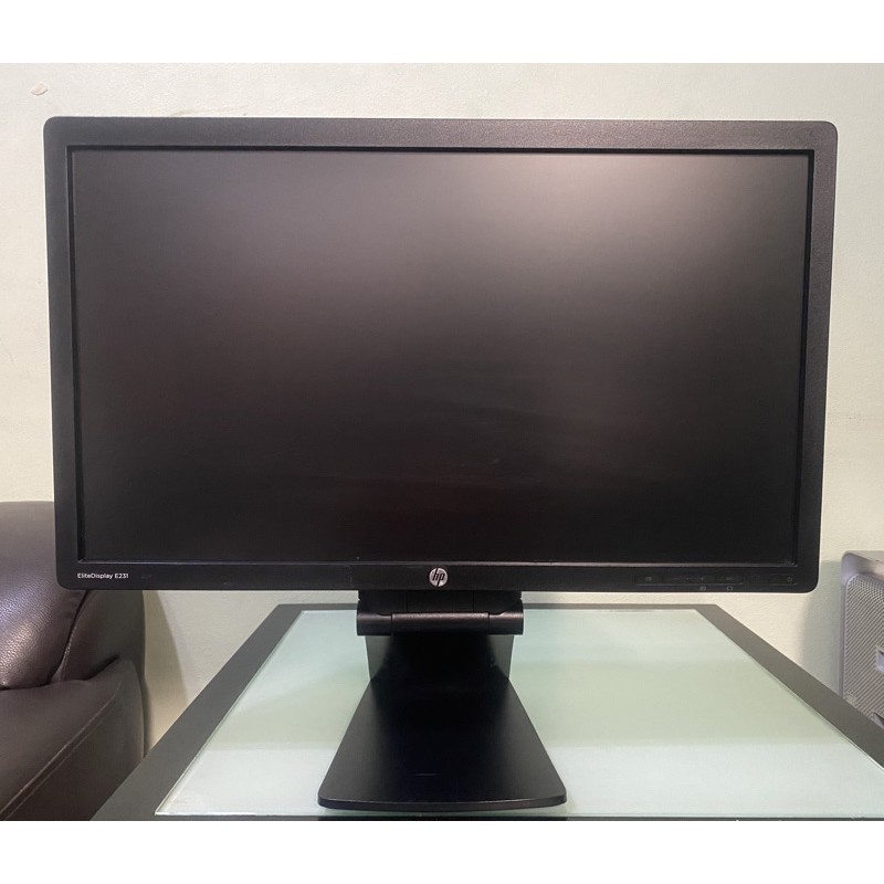 HP EliteDisplay E231 23-inch LED Backlit มือสอง แถมสายไฟ AC+VGA ...
