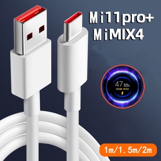 ของแท้ สายชาร์จเร็ว USB Type-C 120W สําหรับ Xiaomi 67W 55W Xiaomi Civi ...