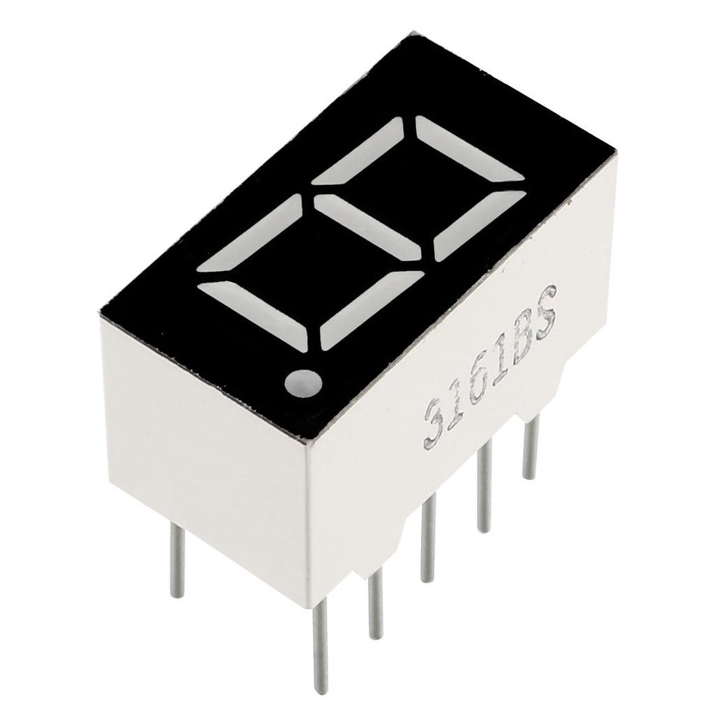 LED Display 7 Segment 0.36' Common Anode Red 1 Digit 2 Digit 3 Digit ...