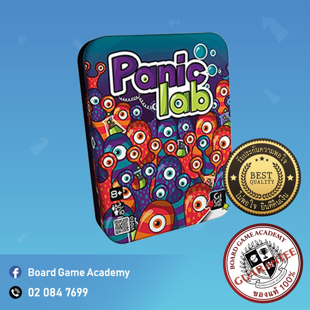 Panic Lab Board Game บอร์ดเกม ของแท้ | Shopee Thailand