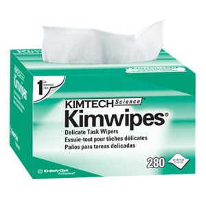 กระดาษเช็ดเลนส์ (Kimtech Science Kimwipes) 280pcs/box,Kimtech | Shopee ...
