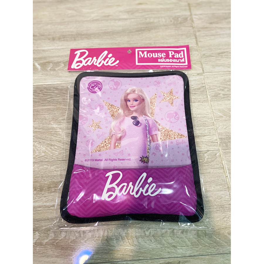 แผ่นรองเมาส์บาร์บี้ (Barbie-Mouse Pad) มีที่รองข้อมือ//พร้อมส่ง ...