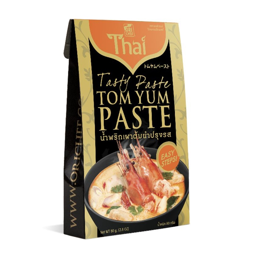 Ori Chef Tom Yum Paste 80g น้ำพริกเผาต้มยำ ออริเชฟ ไทยเทสตี้เพสท์ 80 ...