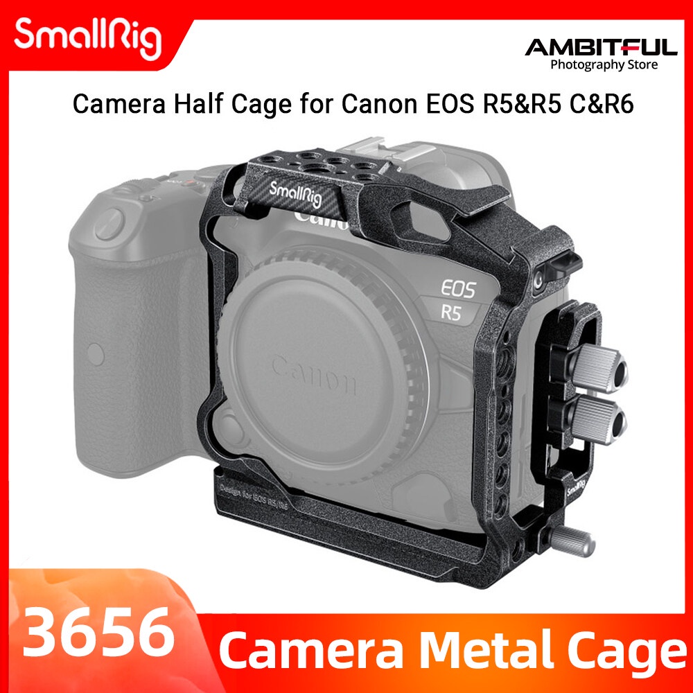 SMALLRIG Smallrigblack Mamba Camera Half Cage Cable Clamp for Canon EOS ...