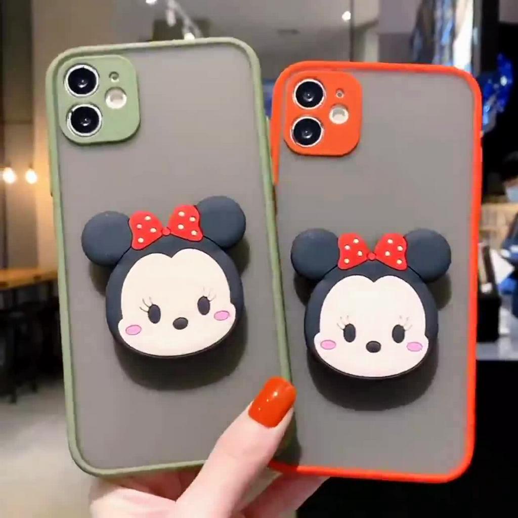 เคส Popsocket case, grip stock, cute pattern, foldable type, for ...