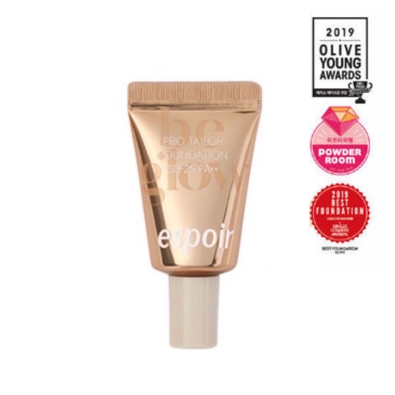 Espoir Foundation be glow 7 ml. สินค้าหมดอายุ 16/2/23 | Shopee Thailand