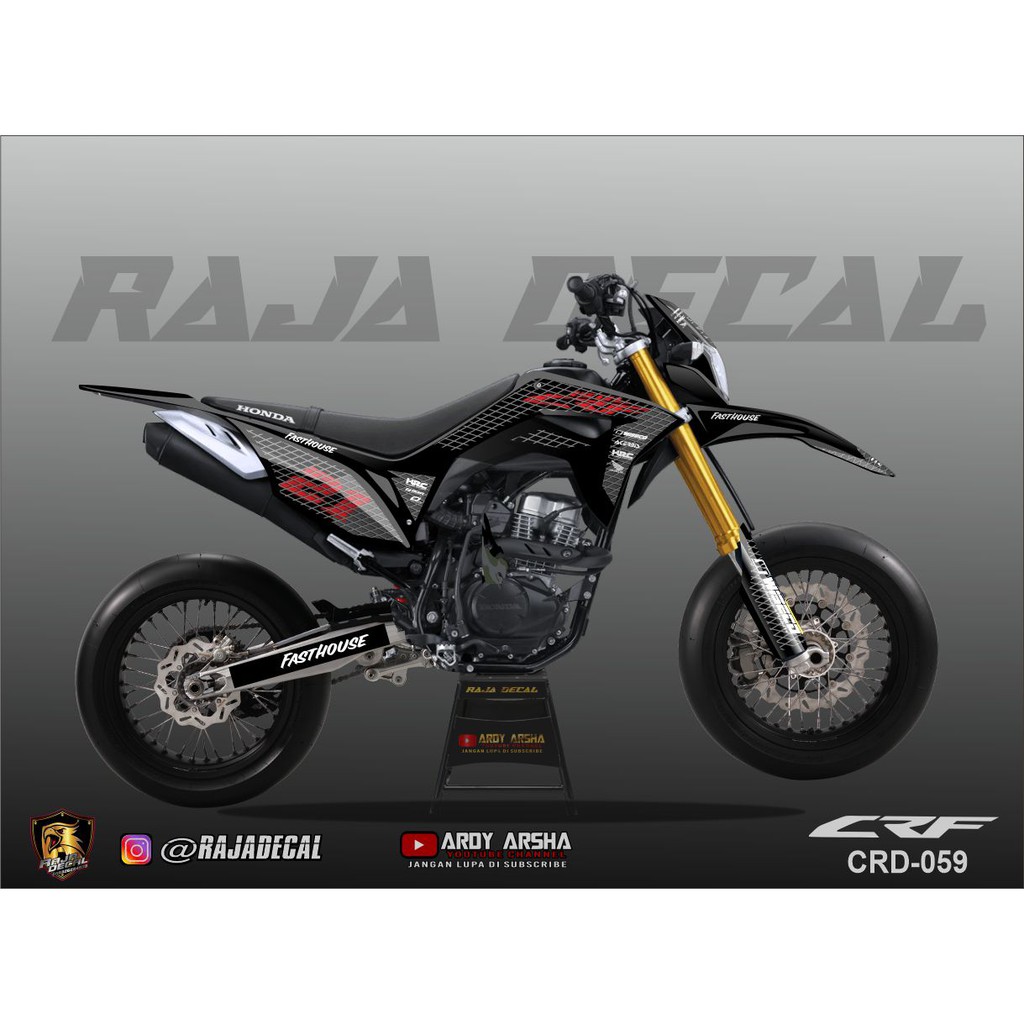 สติ๊กเกอร์รูปลอก Honda CRF 150 Custom Elegant Design CRF 059 | Shopee Thailand