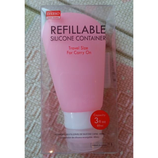 New!! Refillable Silicone Container from Daiso Japan | Shopee Thailand