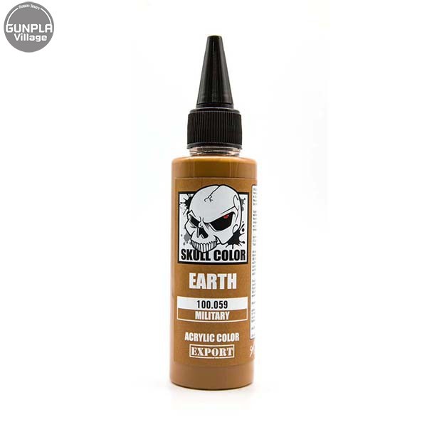 Skull Color 100.059 Earth 60 ml (Military) 8853100903595 (สี) | Shopee Thailand