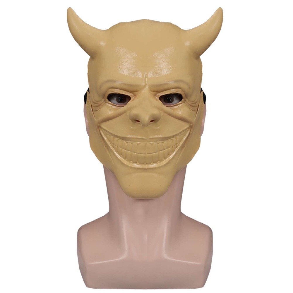 โทรศัพท์สีดํา The Grabber Mask คอสเพลย์หน้ากากยางแบบเต็มหน้าหมวกกันน็อค ...