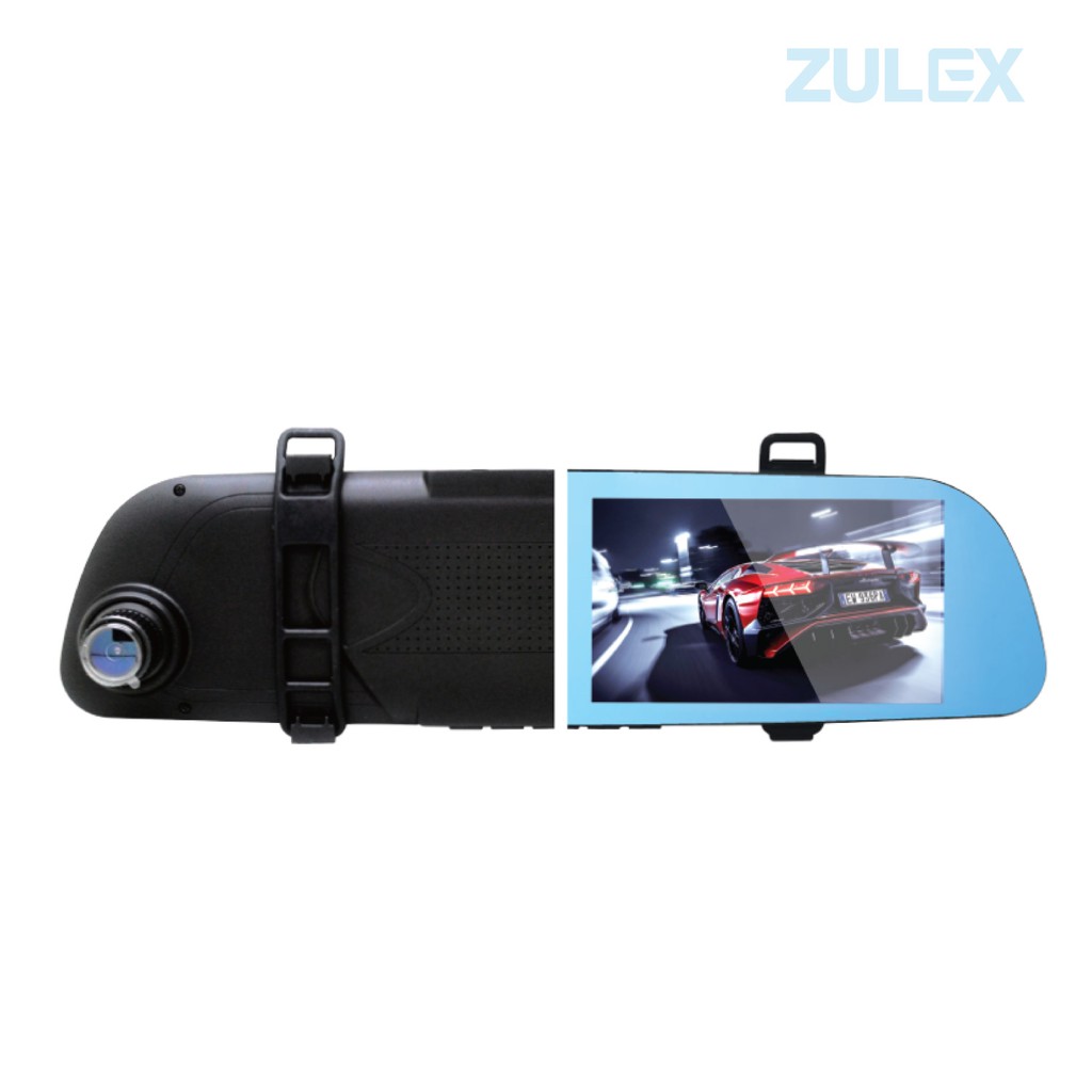zulex กล้องบันทึกหน้าและหลังจอภาพ5" ระบบ Touch Screen Full HD 1080p แท้ ...