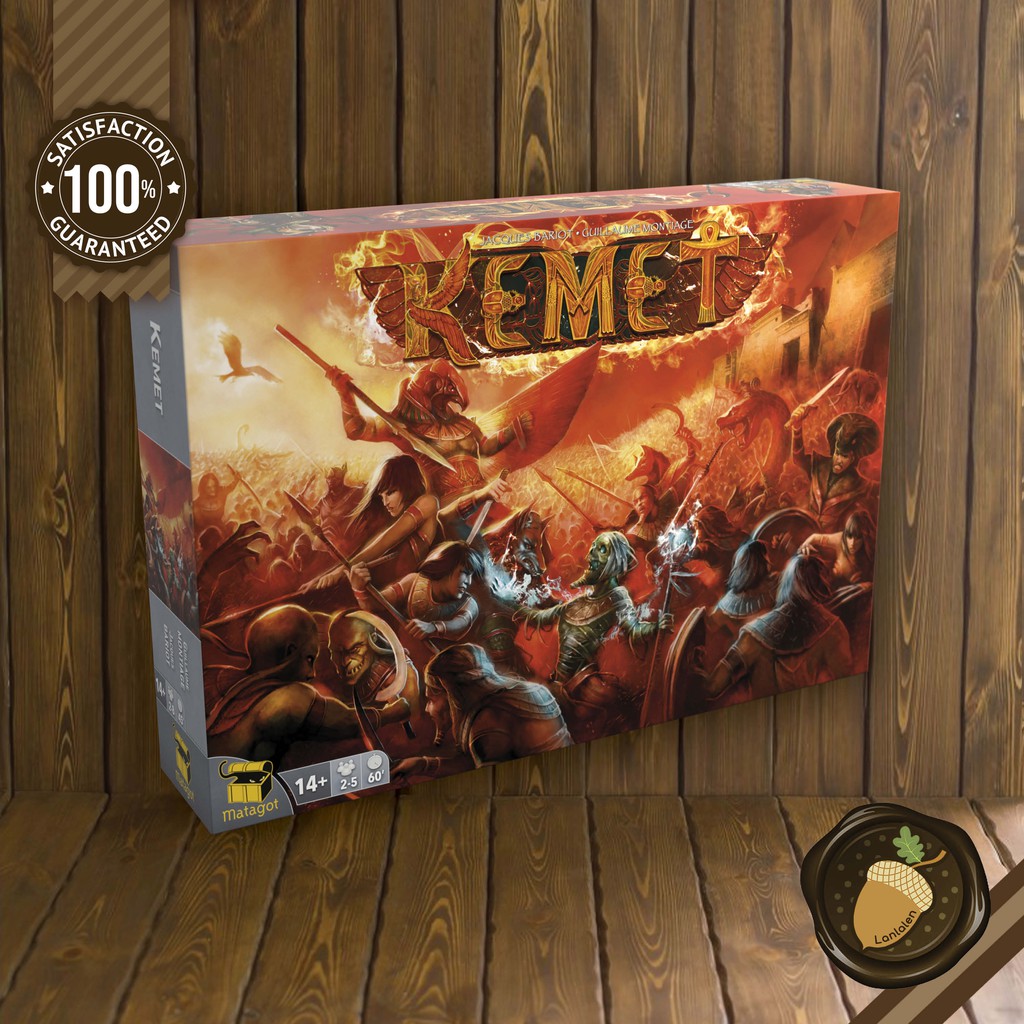 Kemet บอร์ดเกม คู่มือภาษาอังกฤษ (Boardgame บอร์ดเกม การ์ดเกม เกม ...