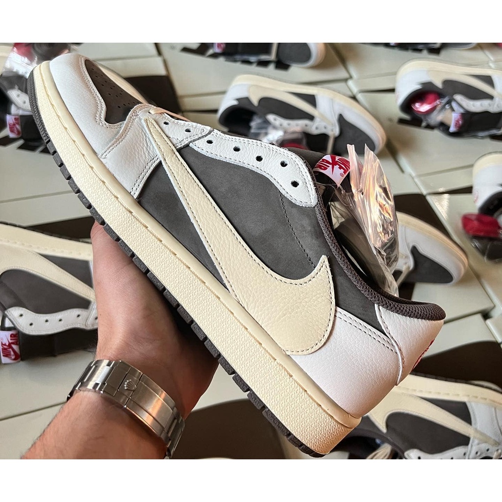 [ ของแท้ ] รองเท้า Nike Jordan 1 Retro Low OG SP Travis Scott Reverse ...