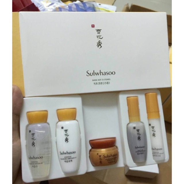 Sulwhasoo Basic Kit (5 items) | Shopee Thailand