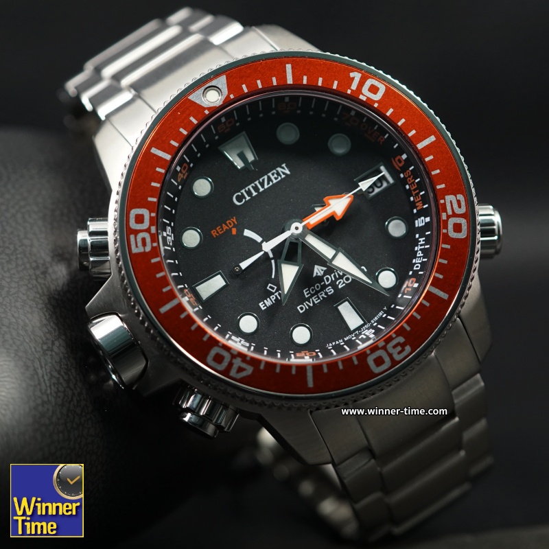นาฬิกา Citizen Divers Promaster Eco-Drive 200M Power Reserve Indicator ...