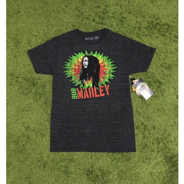 เสื้อยืด Hard Rock Cafe Manchester Bob Marley | Shopee Thailand