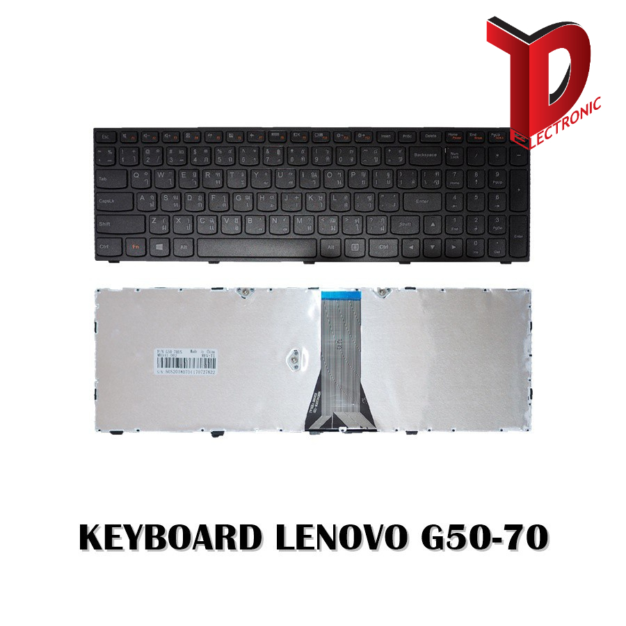 KEYBOARD LENOVO G50-70 G50-30 G50-45 G50-70 Z50-70 Z50-75 Flex 2-15 ...