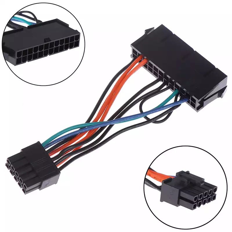 24-Pinหญิง10-Pin AdapterสายไฟสำหรับLenovo 10PINเมนบอร์ด10ซม. | Shopee ...