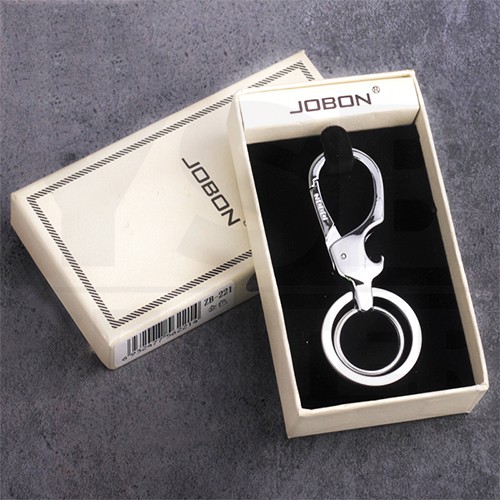 JOBON พวงกุญแจ เกรดพรีเมี่ยม ห่วงคู่ แบบมัตติฟังก์ชั่น ห่วงล็อคกุญแจ ...
