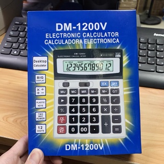 พร้อมส่ง เครื่องคิดเลขCASIO เครื่องคิดเลขรุ่น DM-1200V หน้าจอ 12 หลัก ...