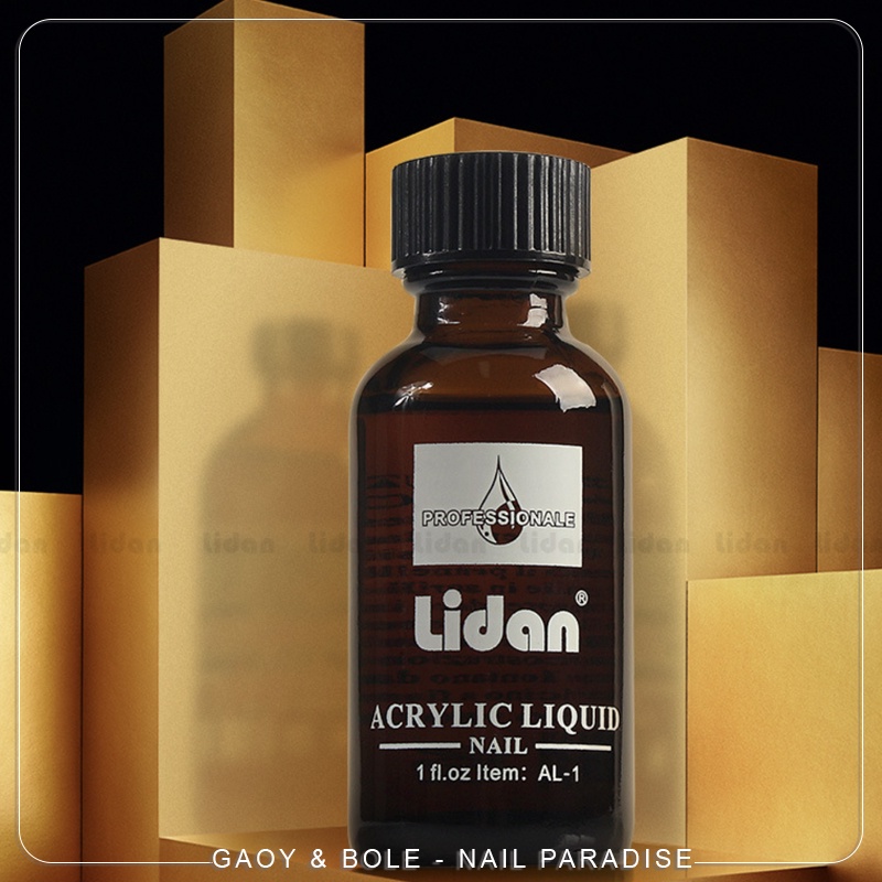 น้ำยาโมโนเมอร์ พร้อมส่งทุกวัน น้ำยาเกลี่ยอะคริลิค Lidan 250ml น้ำยาอะคล ...