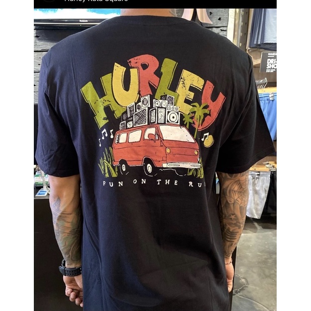 Bestseller ORIGINAL HURLEY ปลอกแขนสั้นคุณภาพดี | Shopee Thailand