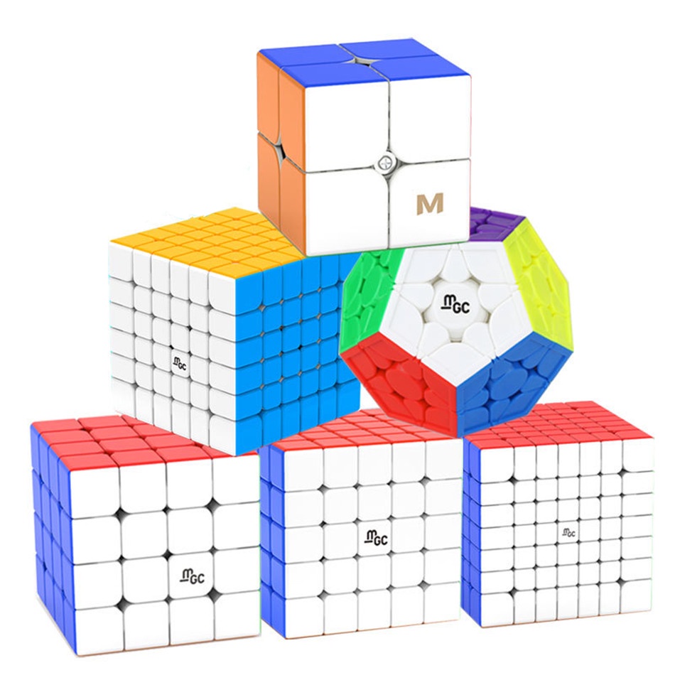Yj MGC Version Series 2x2 3x3 4x4 5x5 6x6 7x7 Elite M รูบิคแม่เหล็ก ...