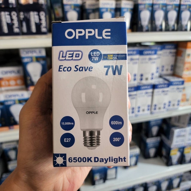 หลอดไฟ แอลอีดี LED BULB OPPLE E27 7W 9W 12W 14W | Shopee Thailand