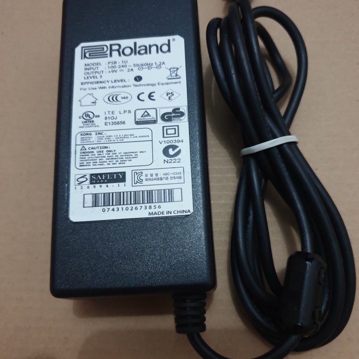 อะแดปเตอร์พาวเวอร์ซัพพลายคีย์บอร์ด Roland PSB-1U Roland Juno-Di Juno G ...
