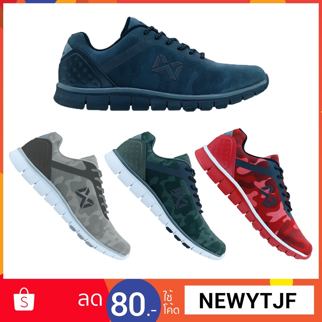 รองเท้าวิ่ง WARRIX COMBO RUNNING WF-1306 | Shopee Thailand