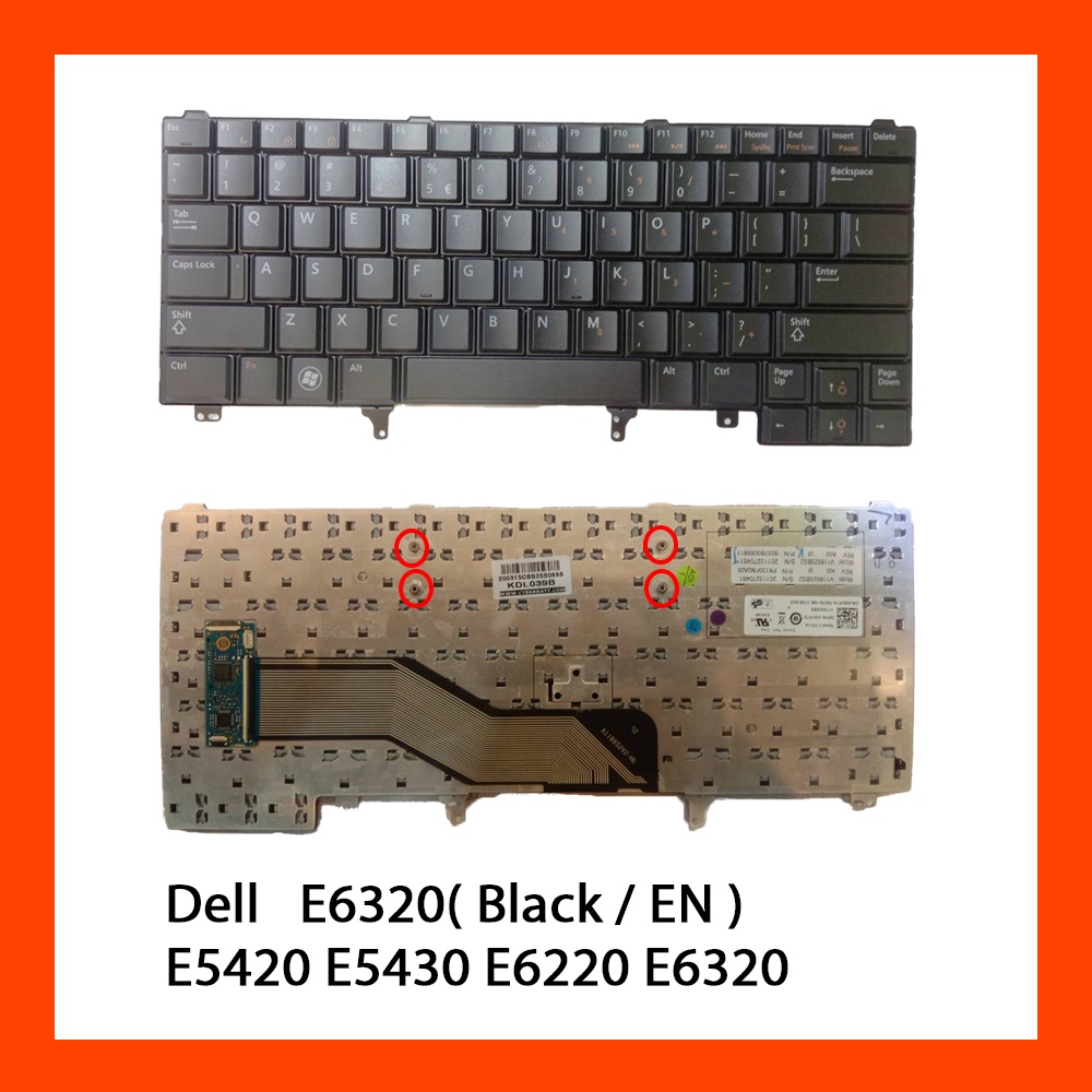 Keyboard DELL E6320 EN คีย์บอร์ด ไทย-อังกฤษ | Shopee Thailand