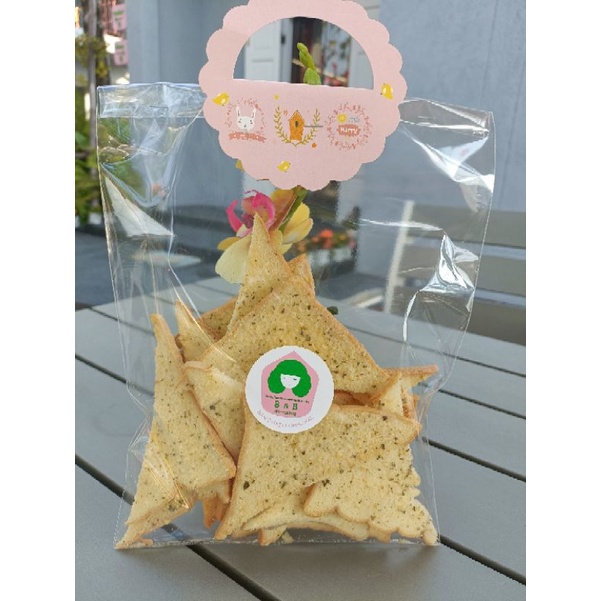ขนมปังอบกรอบกระเทียมสาหร่าย4289&6395 | Shopee Thailand