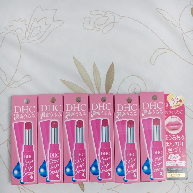 Lipstick DHC DHC Color Lip Cream เนื้อนุ่มสีเด่นชัด บำรุงริมฝีปากชุ่ม ...