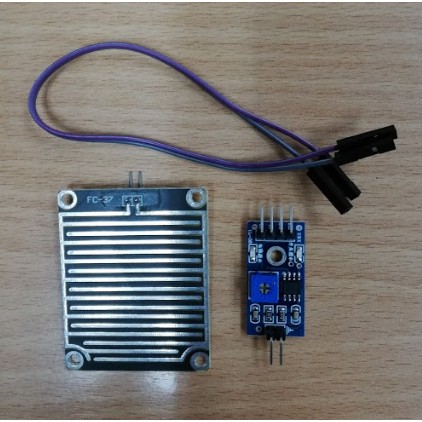 เซนเซอร์น้ำฝน Raindrop Module ใช้วัดปริมาณน้ำฝน | Shopee Thailand
