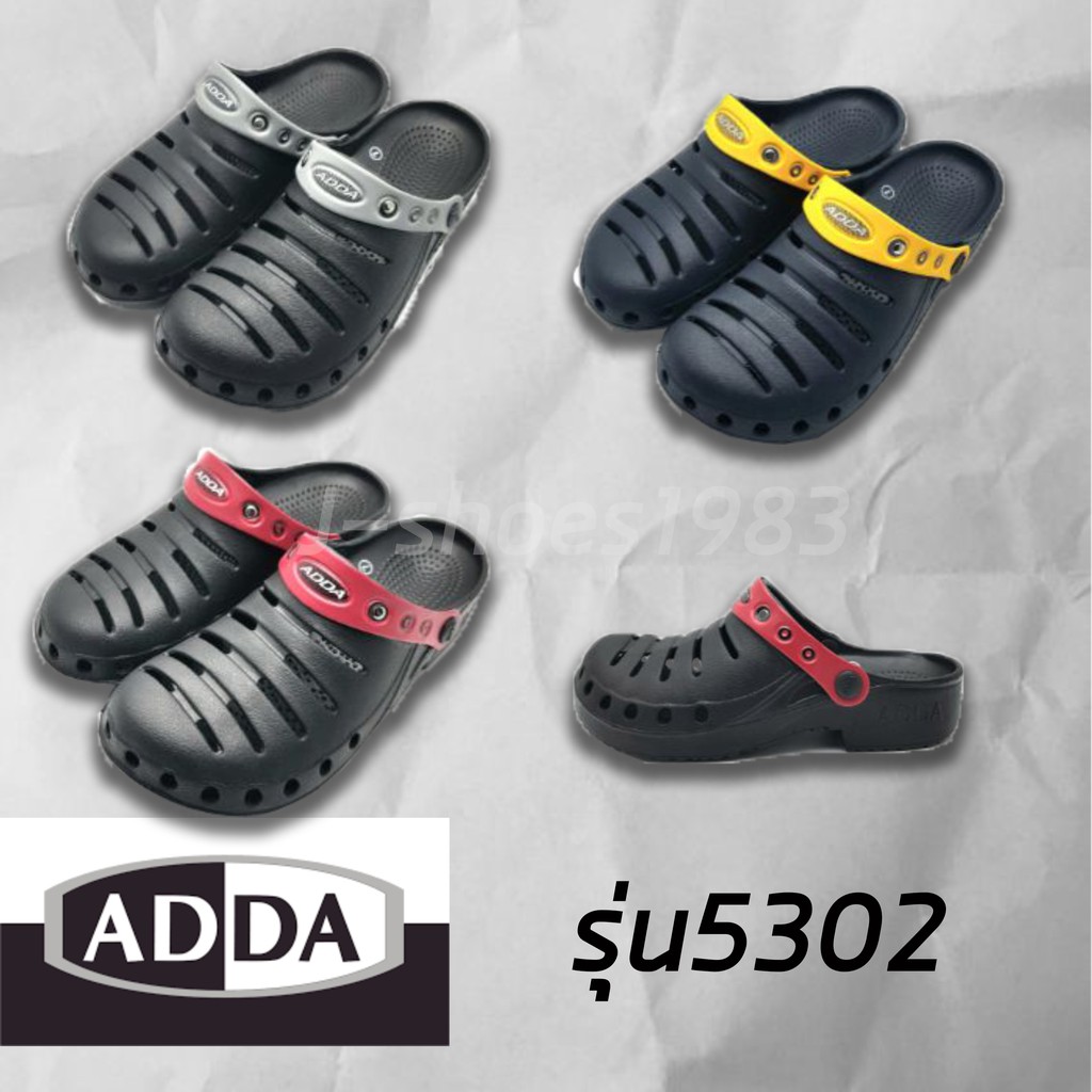 💰 ราคาร้านขายส่ง 🔥 Adda รุ่น5302 รองเท้าหัวโต ไซส์ 4-10 | Shopee Thailand