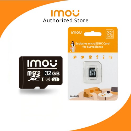 ของแท้ ⚡️เมมโมรี่การ์ด⚡️ IMOU Memory Micro SD Card 32GB, 64GB,128GB รุ่น ST2-32-S1, ST2-64-S1 5y ...