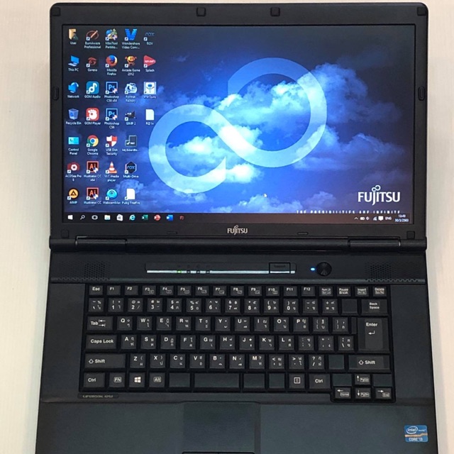 โน๊ตบุ๊คเล่นเกมส์ ทำงาน Fujitsu i3 Win10 | Shopee Thailand