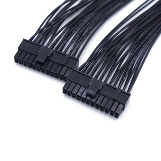 พอร์ตพาวเวอร์ 24Pin ATX Splitter 24P PSU 24 Pin Male to Female Port ...