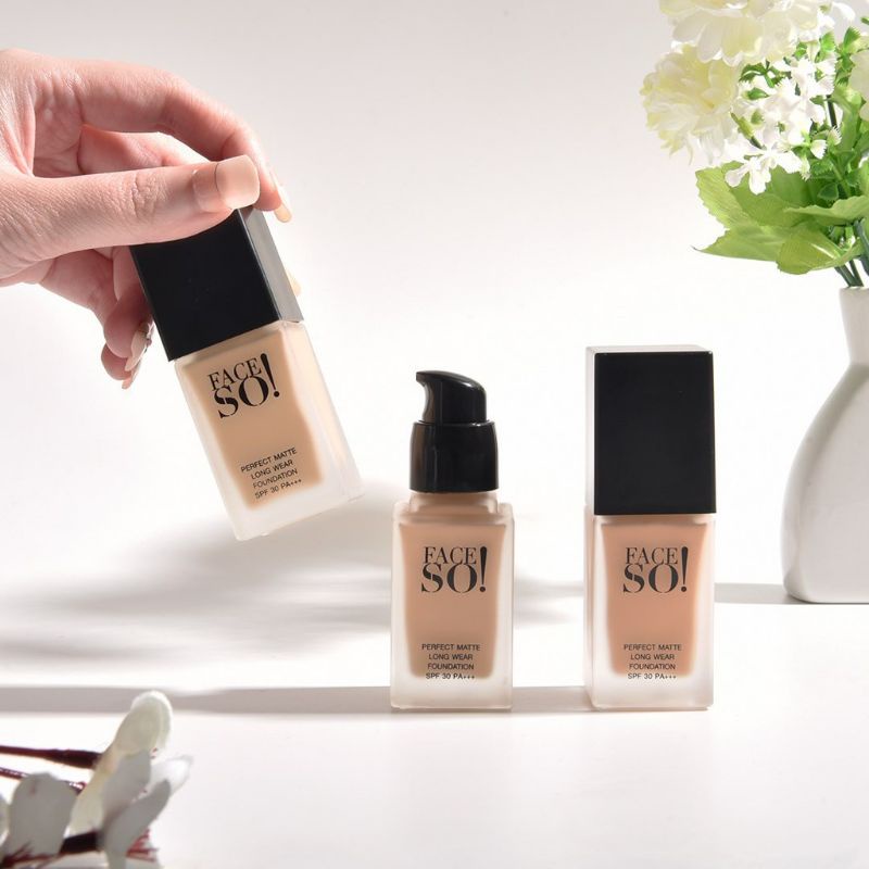 Face so! เฟสโซ เพอร์เฟค เเมทท์ ลองเเวร์ฟาวเดชั่นspf30pa+++เเบรนด์เกาหลี ...