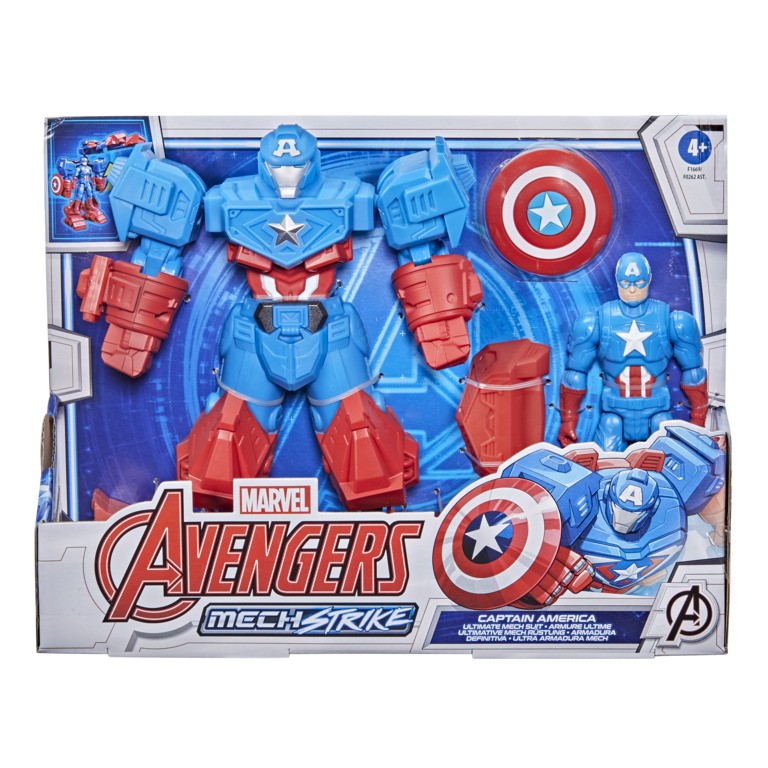 HASBRO AVENGERS รุ่น F1669 AVN MECH STRIKE CAP ULTIMATE MECH SUIT | Shopee Thailand