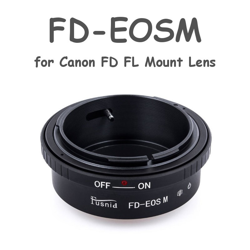 Lens Adapter for FD FL Mount Lens FD-EOS, FD-EOSM, FD-EOSR, FD-FX, FD-M4/3, FD-NEX | Shopee Thailand