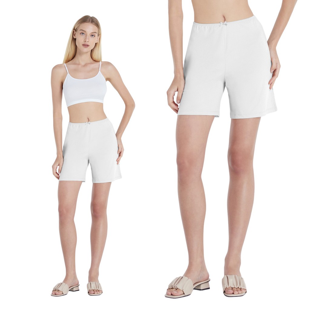 Cherilon เชอรีล่อน กางเกงขาสั้น กางเกงขาสั้นผู้หญิง ผ้า COOL TOUCH นุ่มลื่น ใส่เย็น ลดการระคาย ...