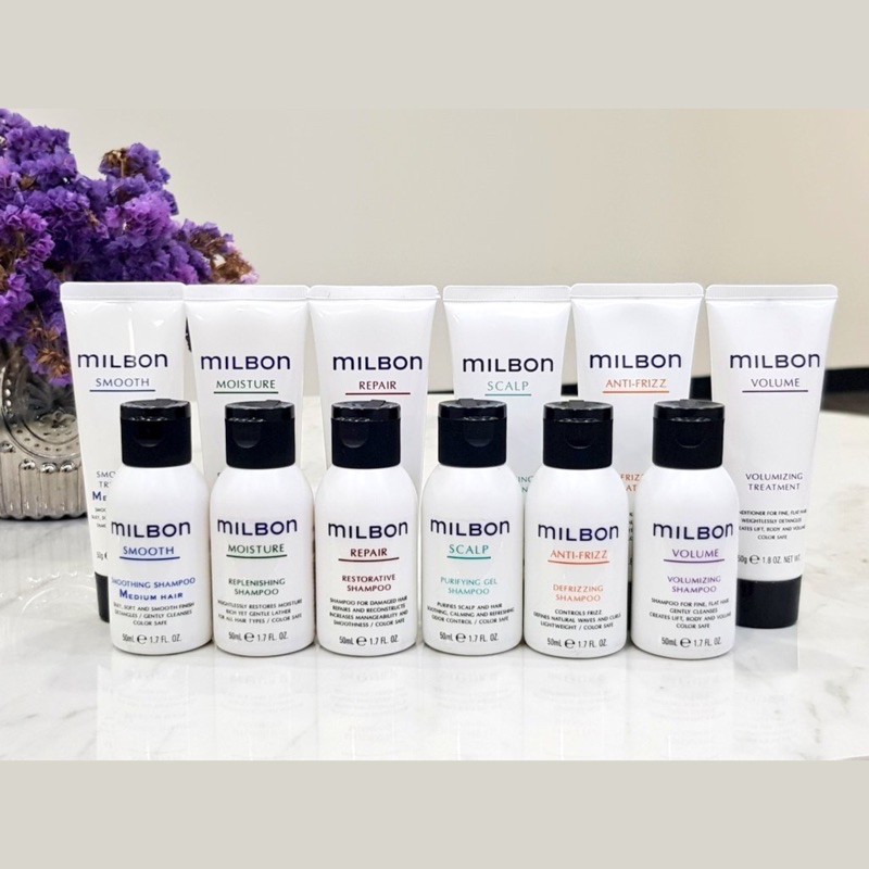 Milbon Shampoo + Treatment ขนาดทดลอง 50ml | Shopee Thailand